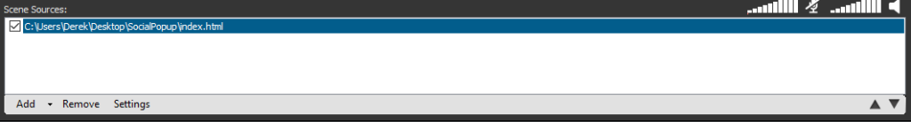 Animated Social Media Popup for Twitch, Hitbox, or YouTube Stream ...