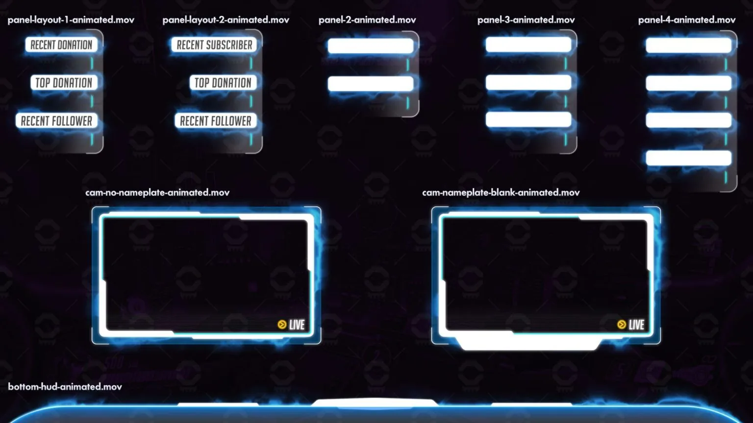 Twitch Overlays - Templates and Free Downloads - Nerd or Die