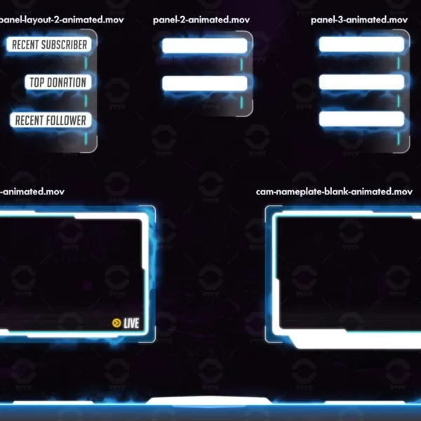 Animated Overwatch Overlay for OBS, Twitch and More - Nerd or Die