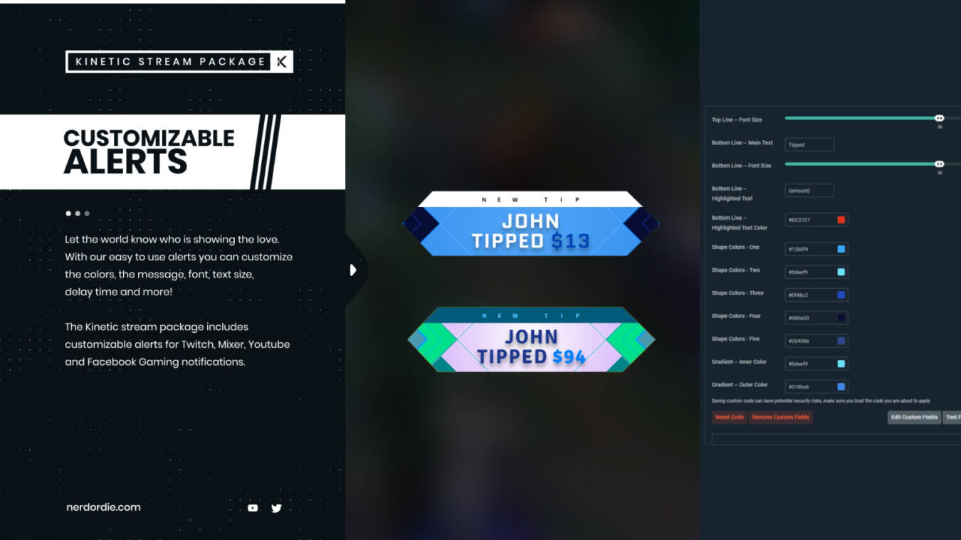 Kinetic - Stream Package - Nerd or Die
