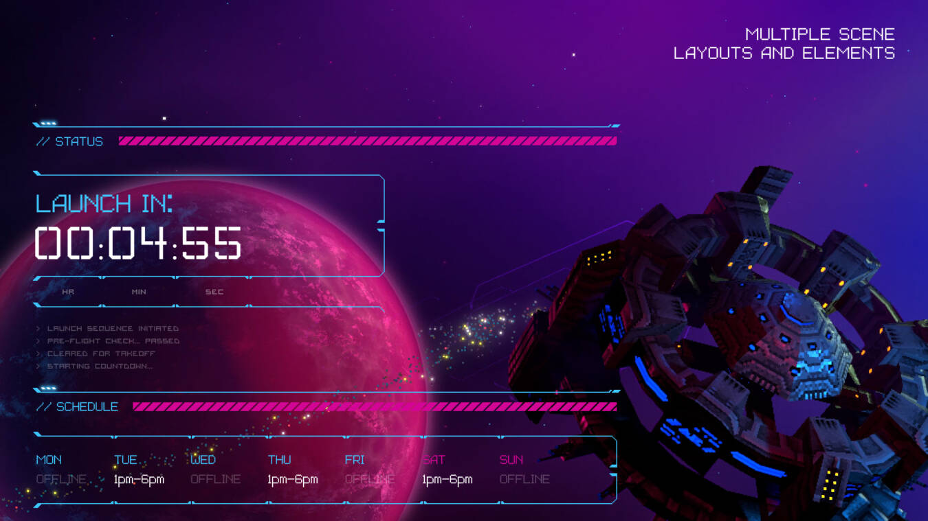 Nova - Pixel Art Stream Package - Nerd or Die