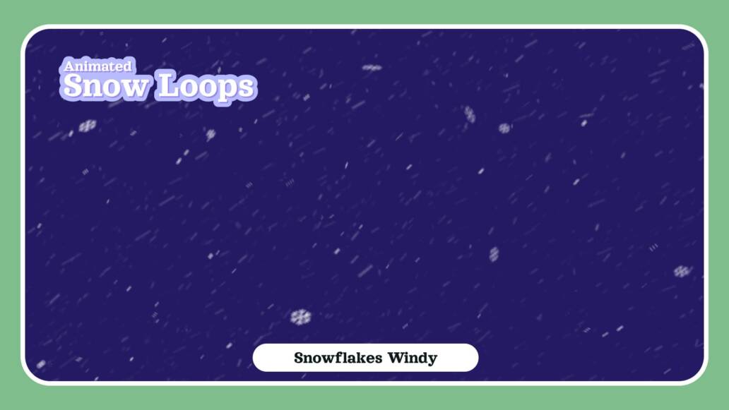 Free Animated Snow Loops - Nerd or Die