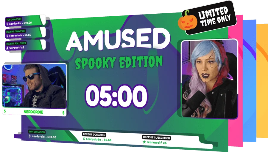 Amused - Halloween Edition - Nerd or Die