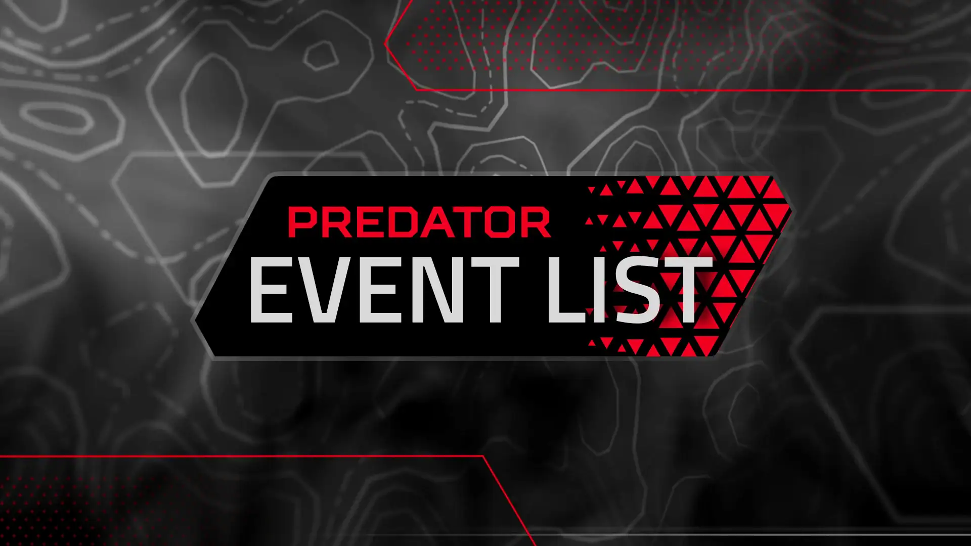 Predator Event List - Apex Legends inspired Stream Widget