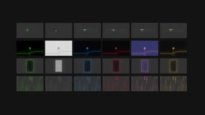 Matrix Inspired Widgets - Construct by Nerd Or Die